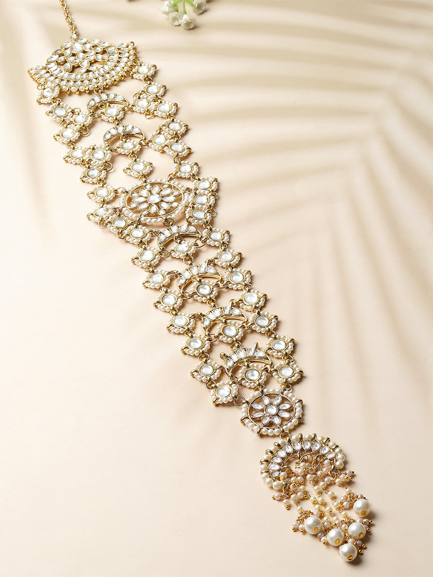 Buy Designer Gold Plated Hair Choti Accessories From Karatcart